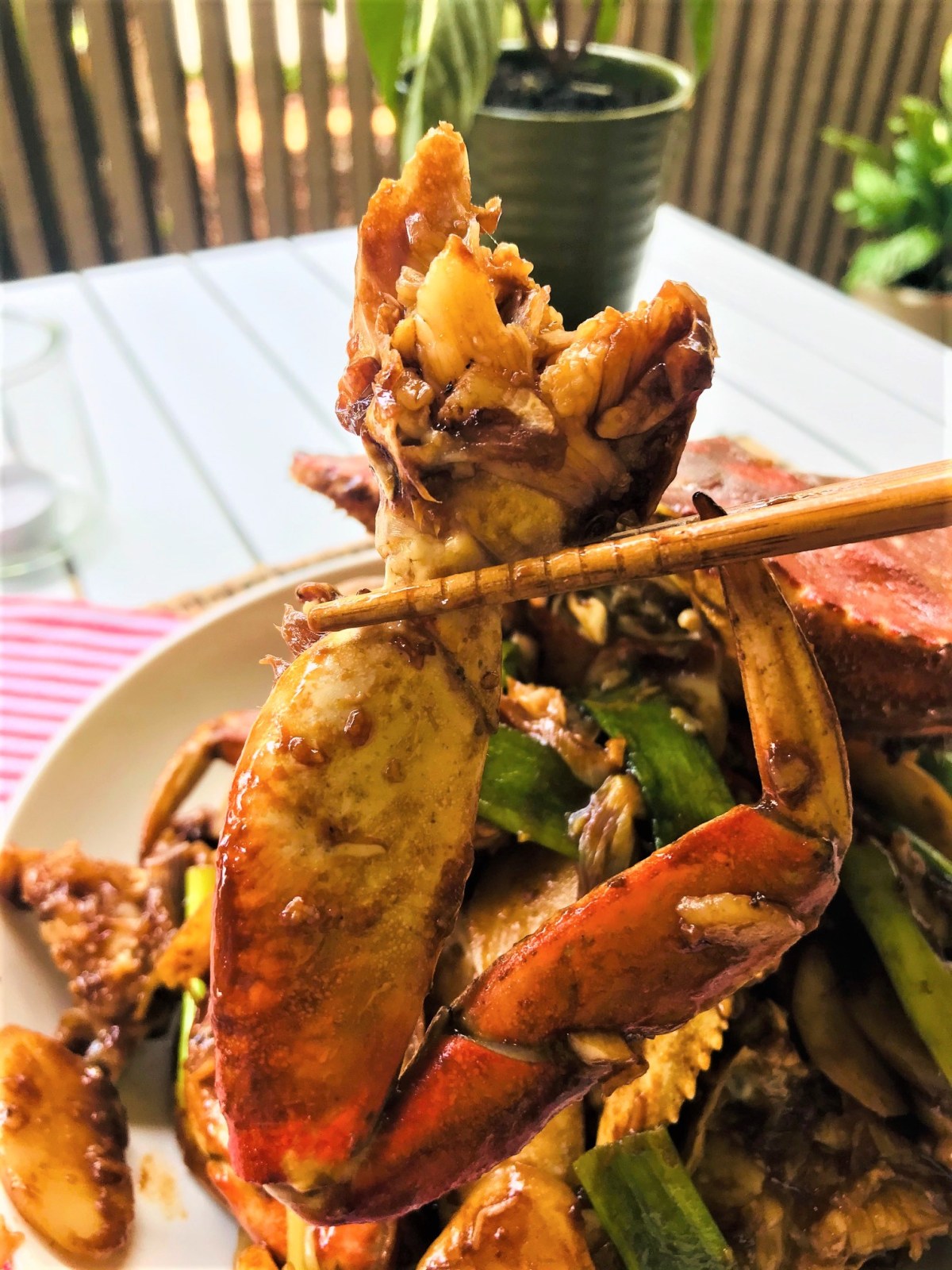 Stir Fried Garlic Crab with Rice Cakes – Rice Bucket Recipes